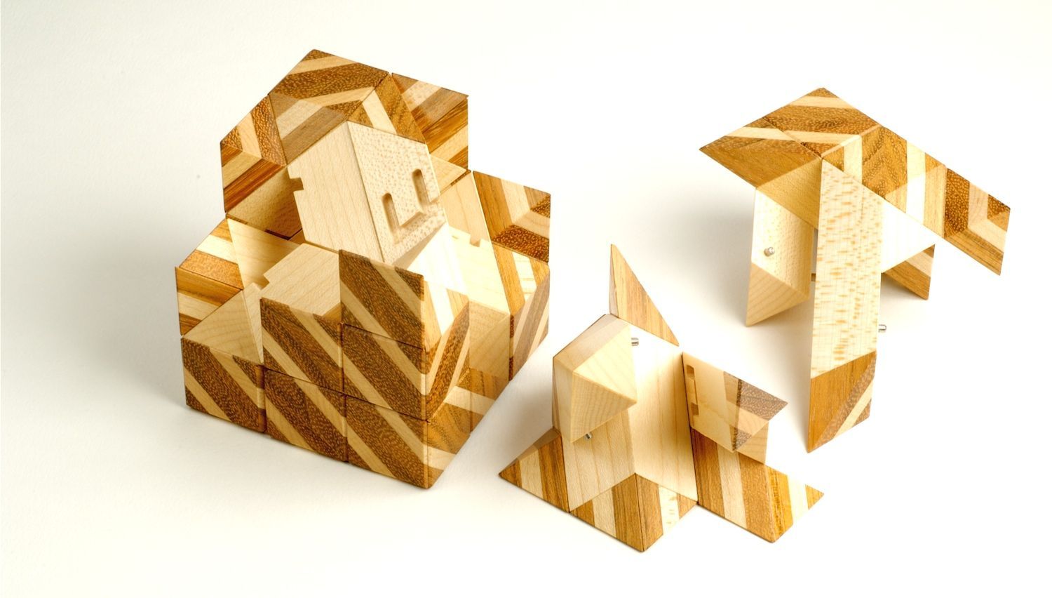 Barcode Burr puzzle - FineWoodworking