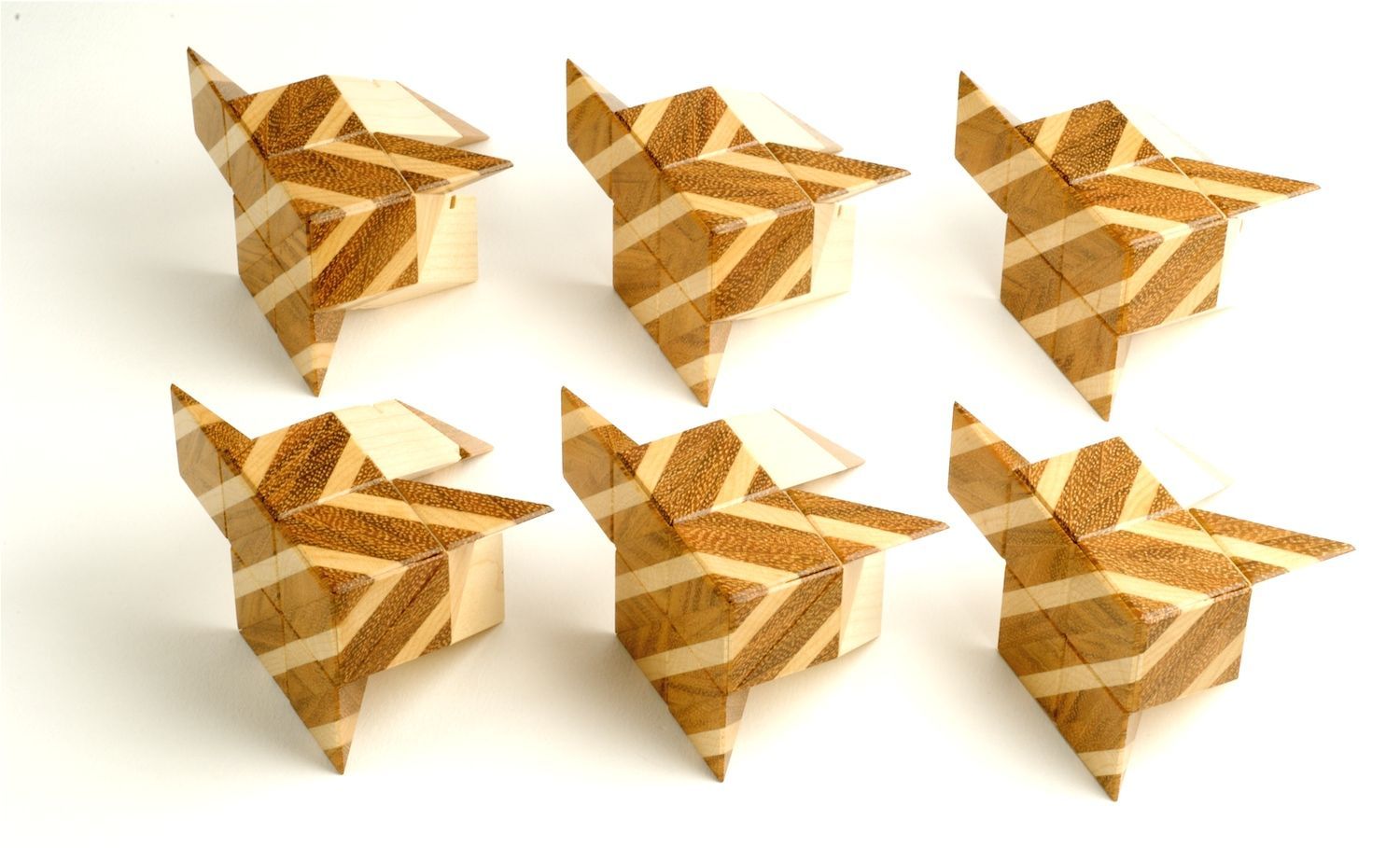 Barcode Burr puzzle - FineWoodworking