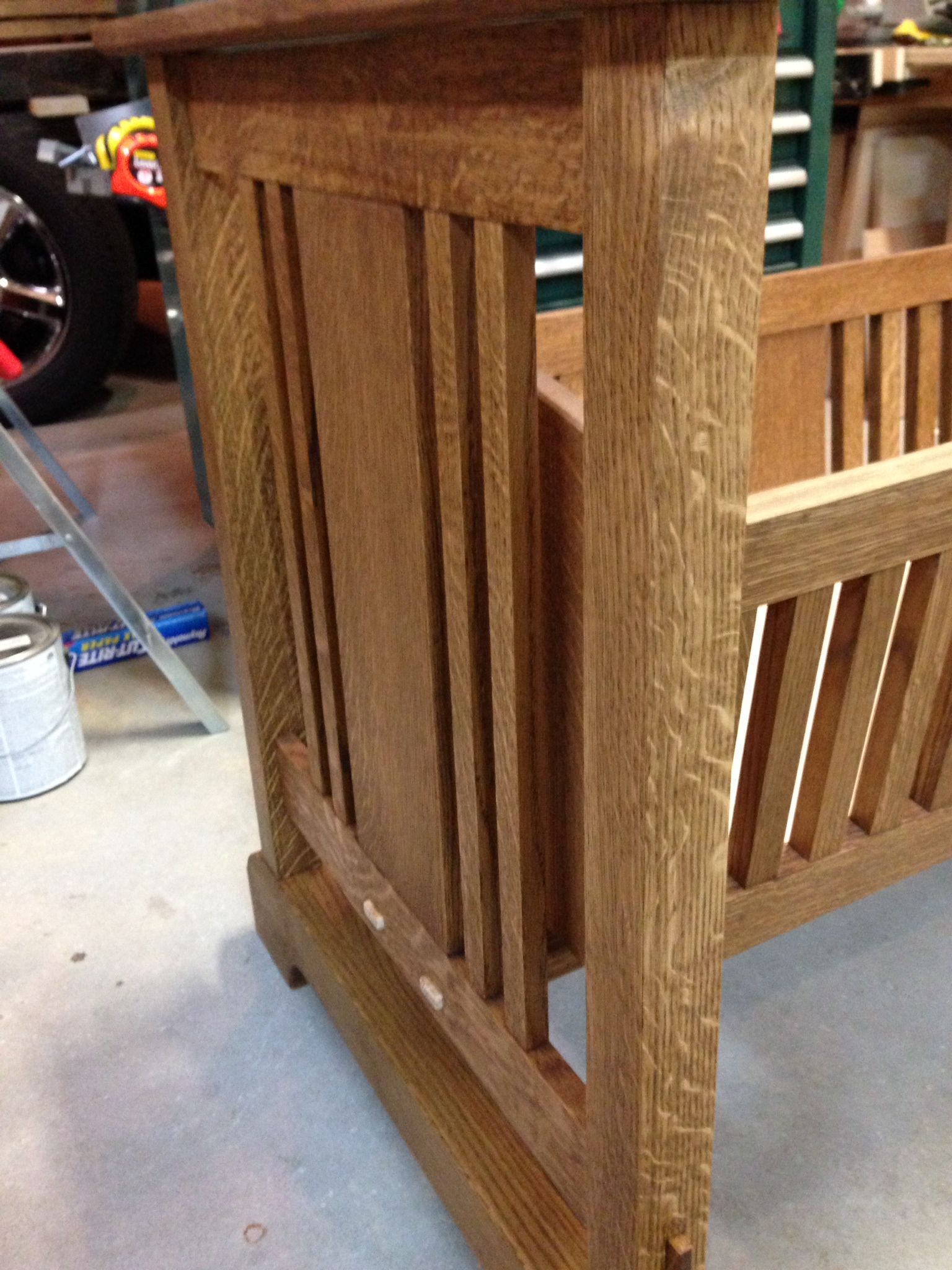 Arts & Crafts - Waylon's Mission Cradle - FineWoodworking