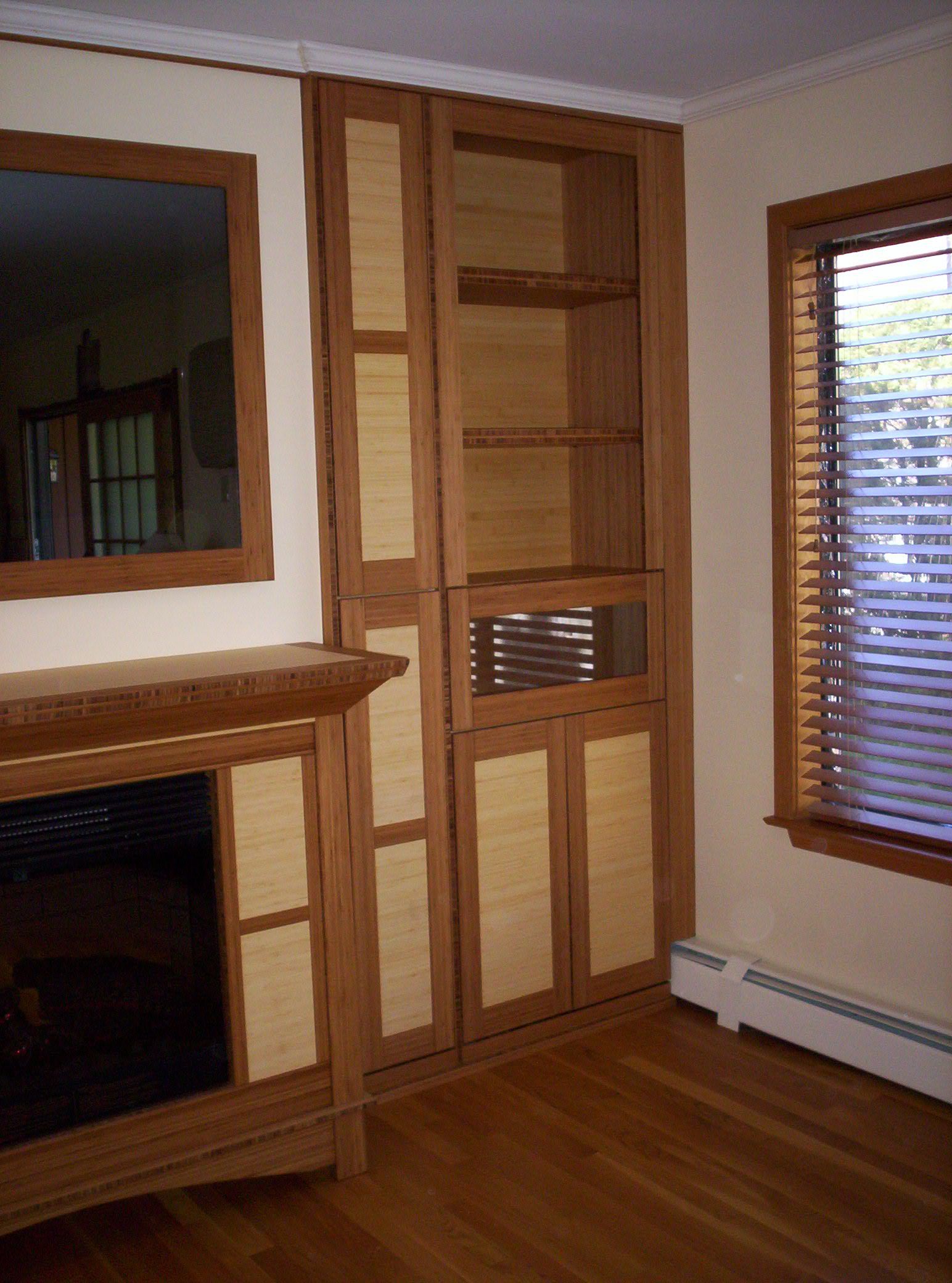 Bamboo Wall Unit - FineWoodworking
