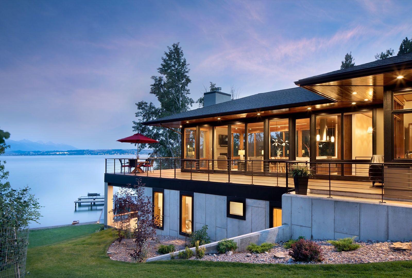 Flathead Lake Glass House - Fine Homebuilding