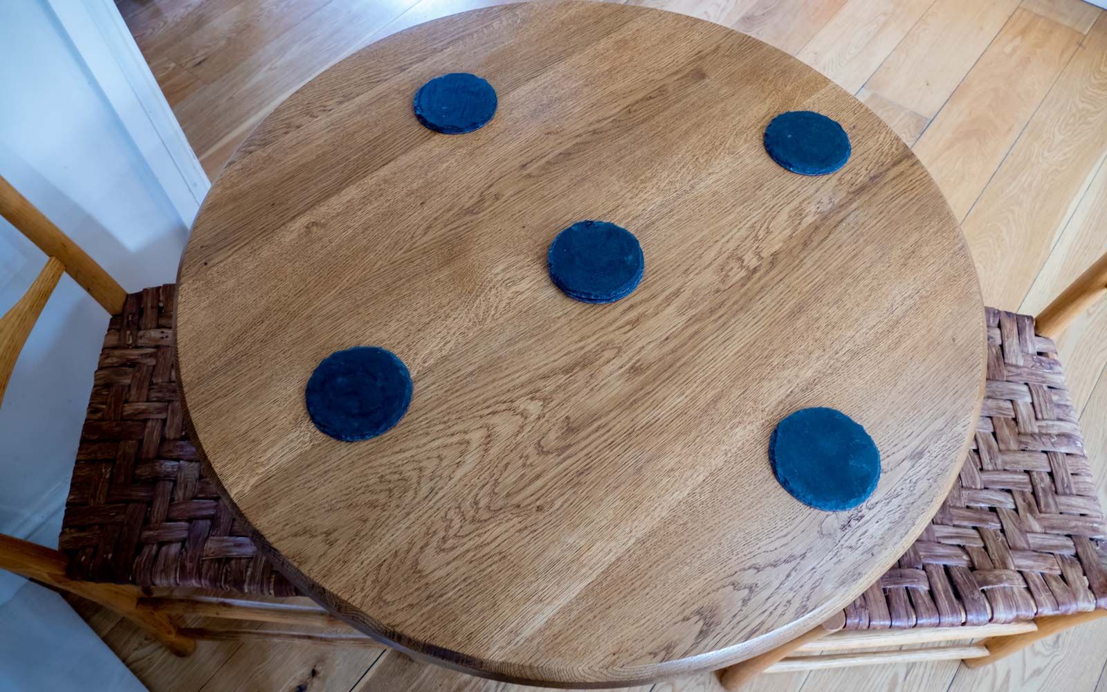 Gimson round oak table - FineWoodworking