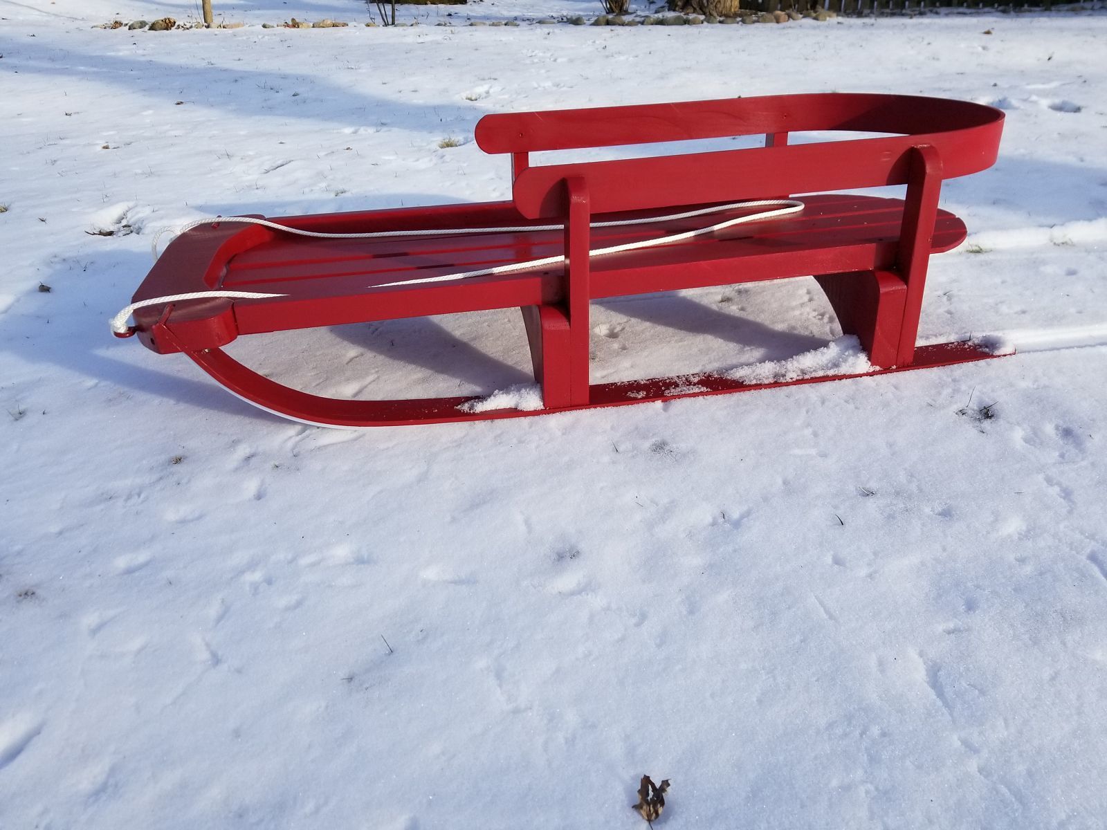 Snow Sled - FineWoodworking