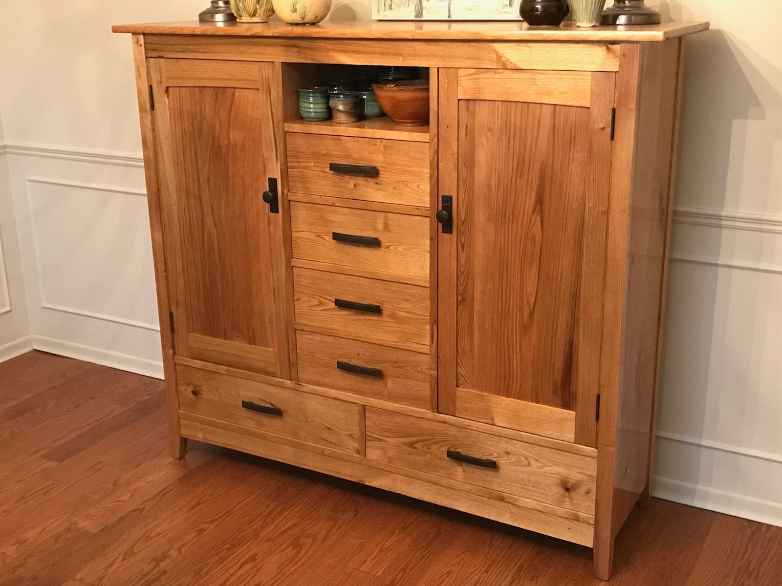 Arts and Crafts Style Butternut Sideboard - FineWoodworking
