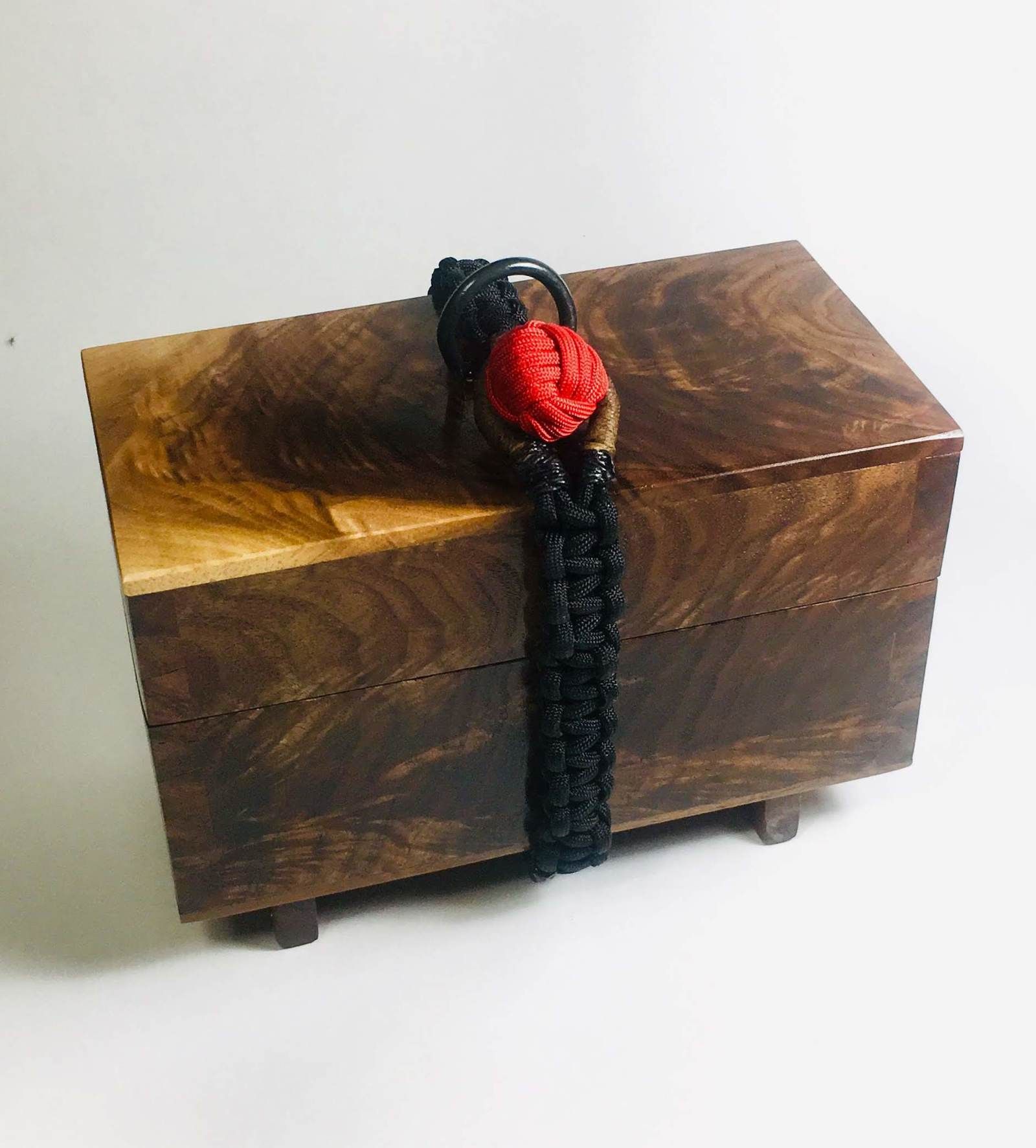 Tea Box with Monkey Fist Closure - FineWoodworking