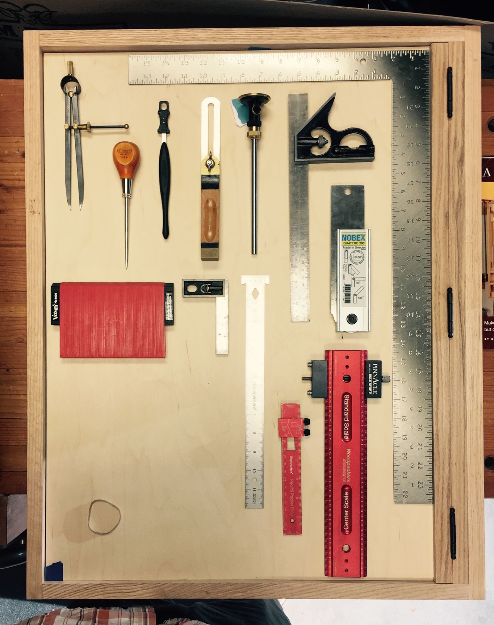 Twin Koi Tool Cabinet - FineWoodworking
