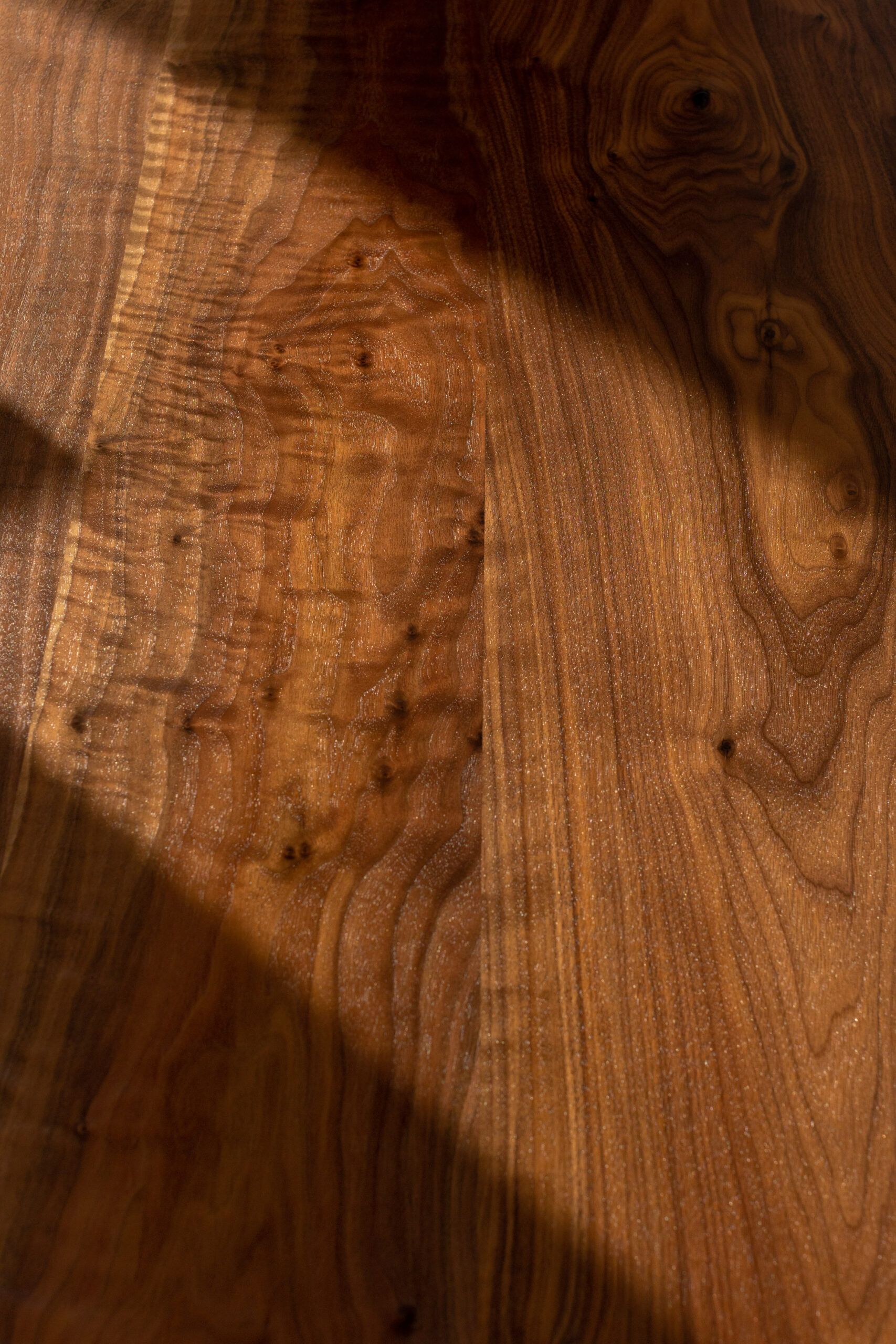 Ellipse- Solid Superior Walnut Oval Pedestal Dining Table - FineWoodworking