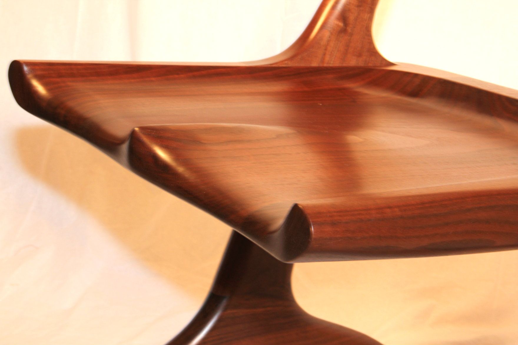 Sculpted Low-Back Chair with a twist - FineWoodworking