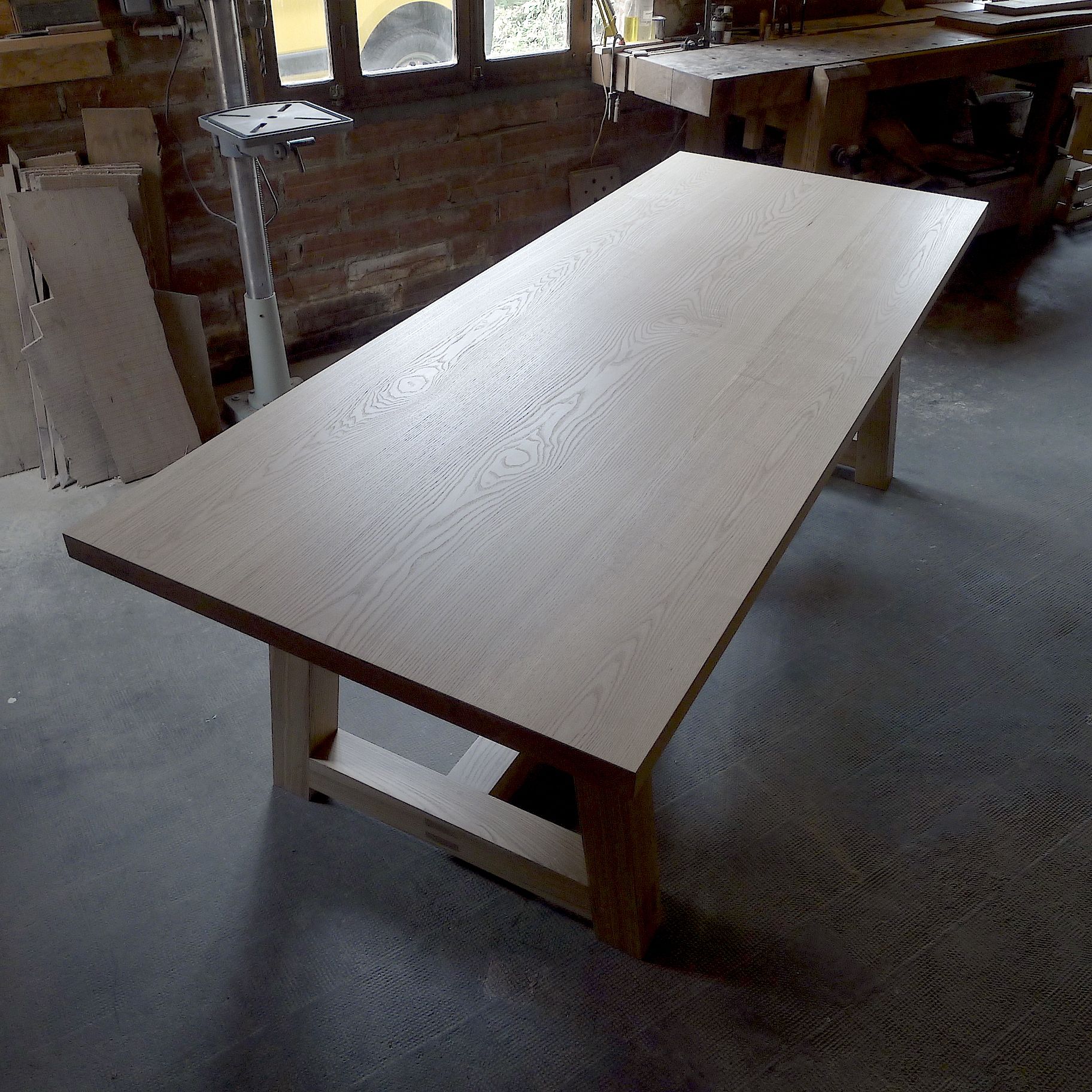 Well framed table - FineWoodworking