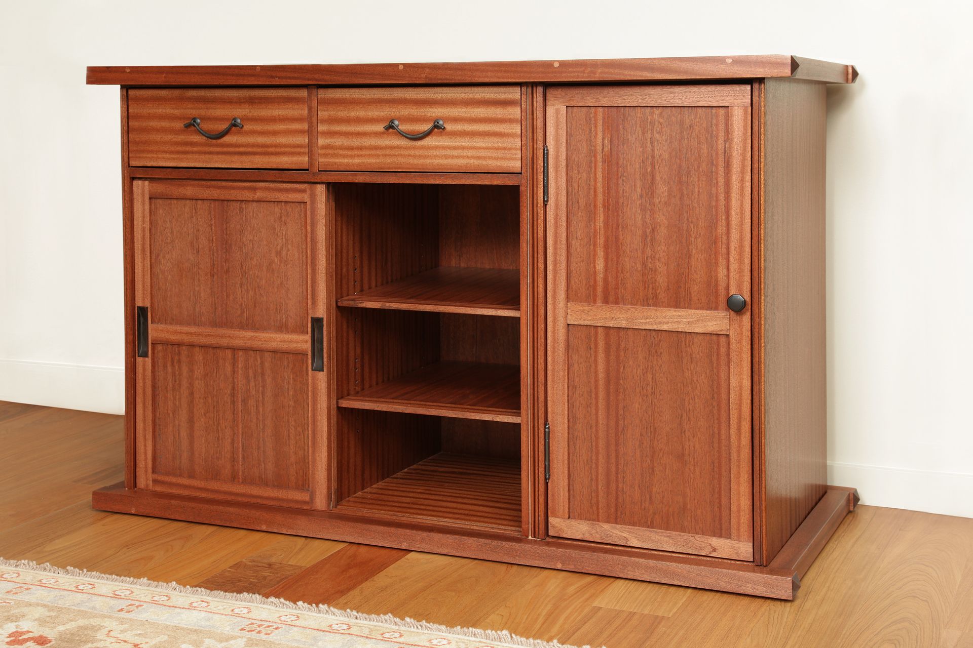 Contemporary Tansu-Style Buffet - FineWoodworking