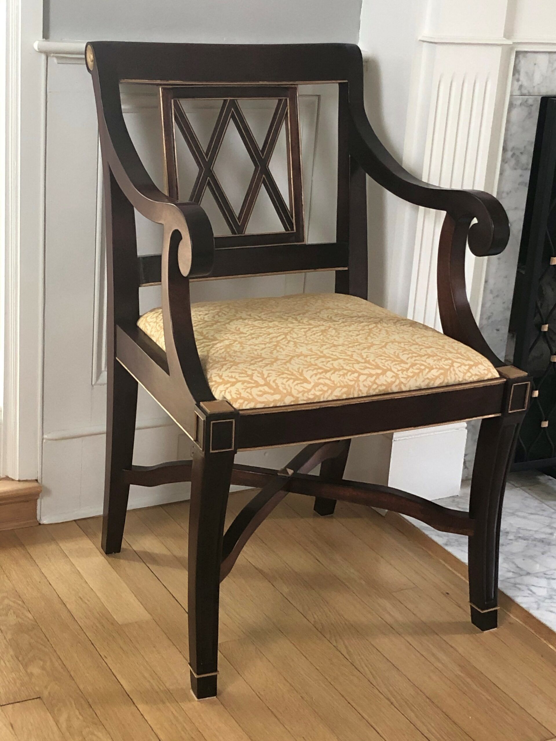 Complementary Chairs – Each with 19 Century British Colonial Influences ...