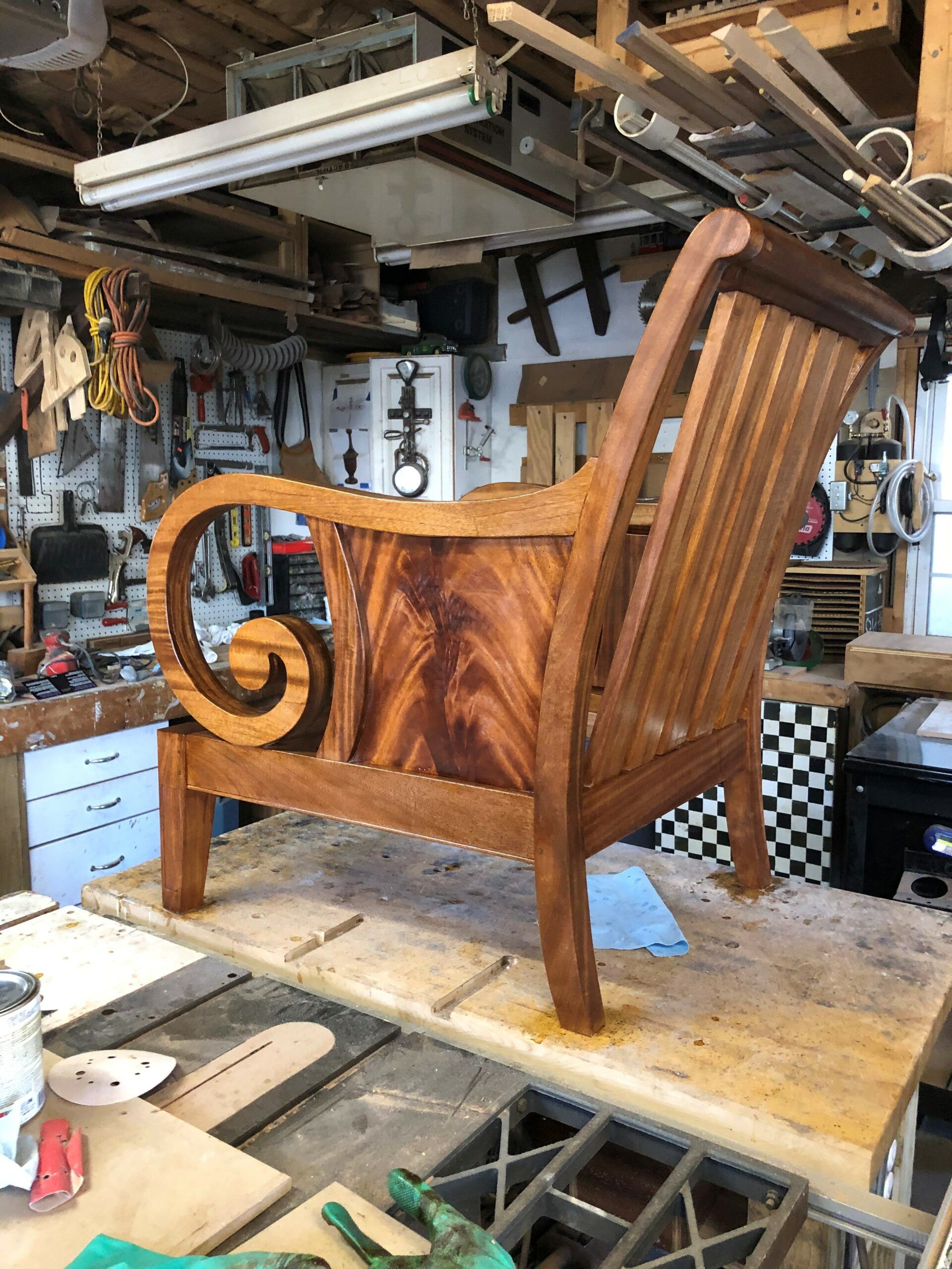 Complementary Chairs – Each with 19 Century British Colonial Influences ...