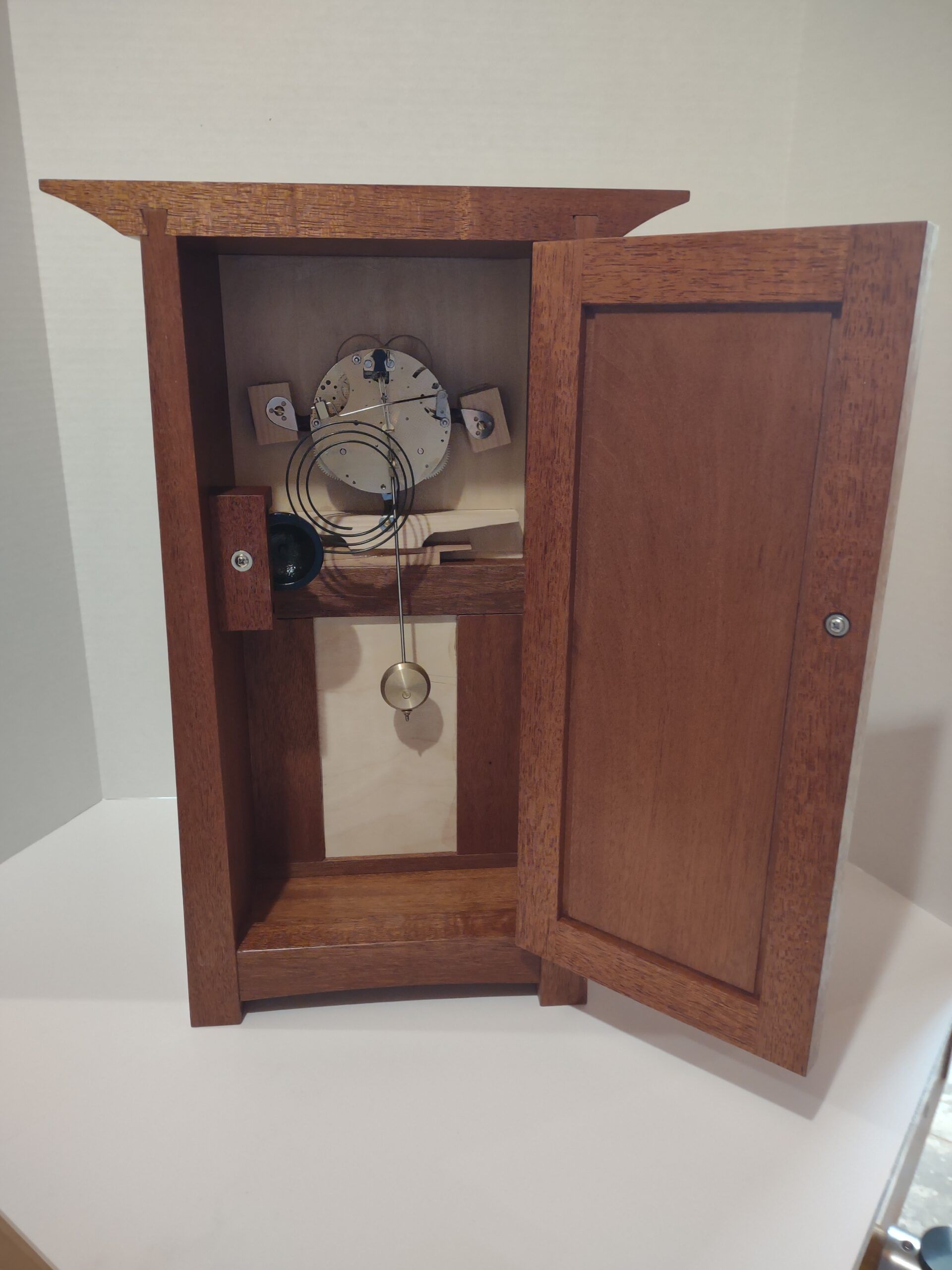 Traditional Clock with Inset Tile - FineWoodworking