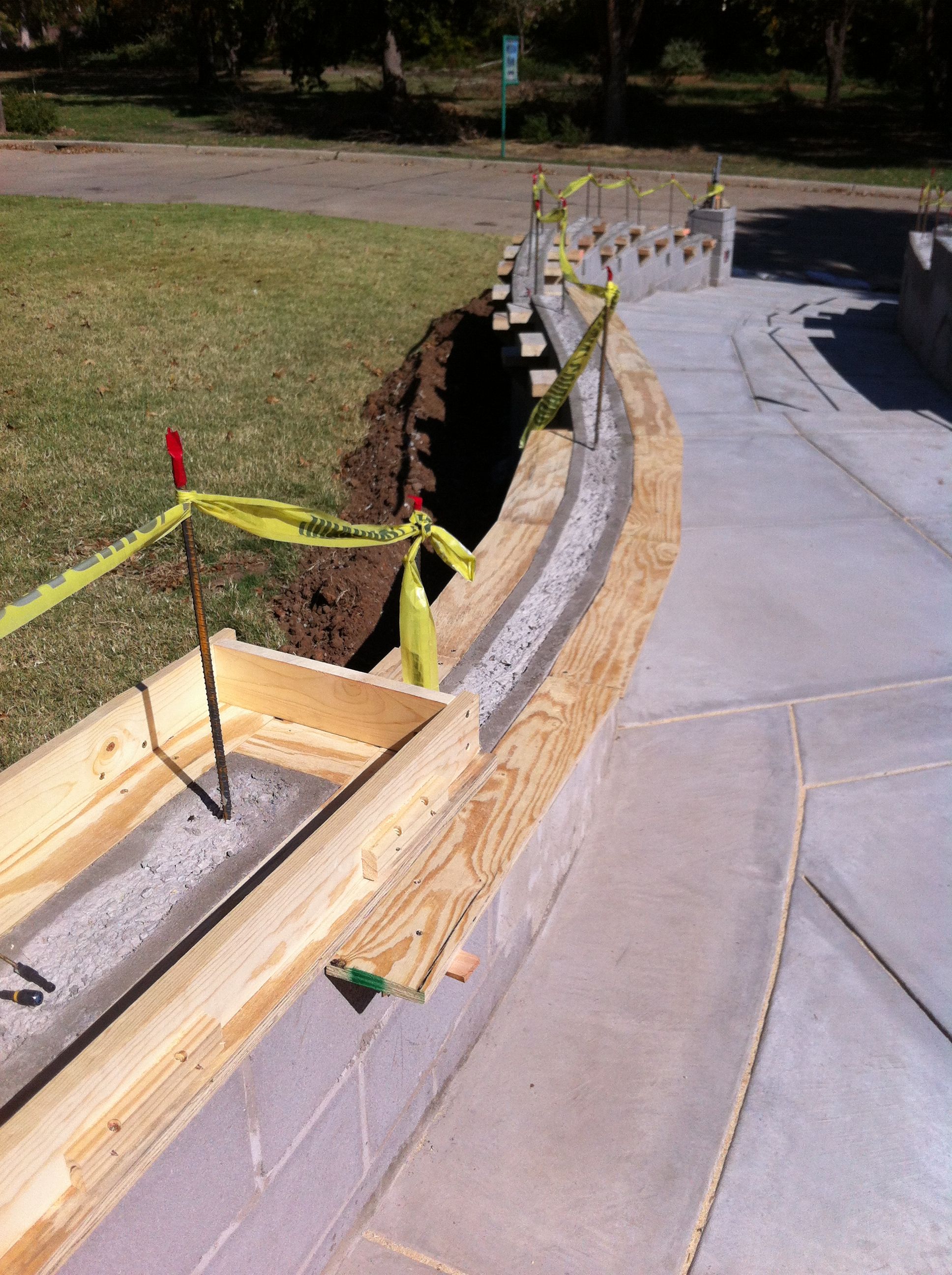 Site-Built Concrete Wall Caps for Masonry Walls - Fine Homebuilding