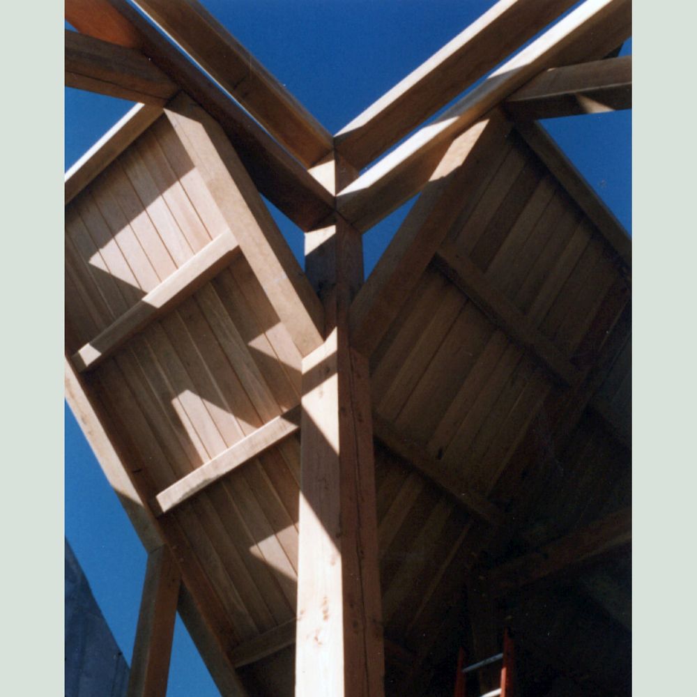 Heavy Timber Cross-Gables & Lantern-Tower - Fine Homebuilding
