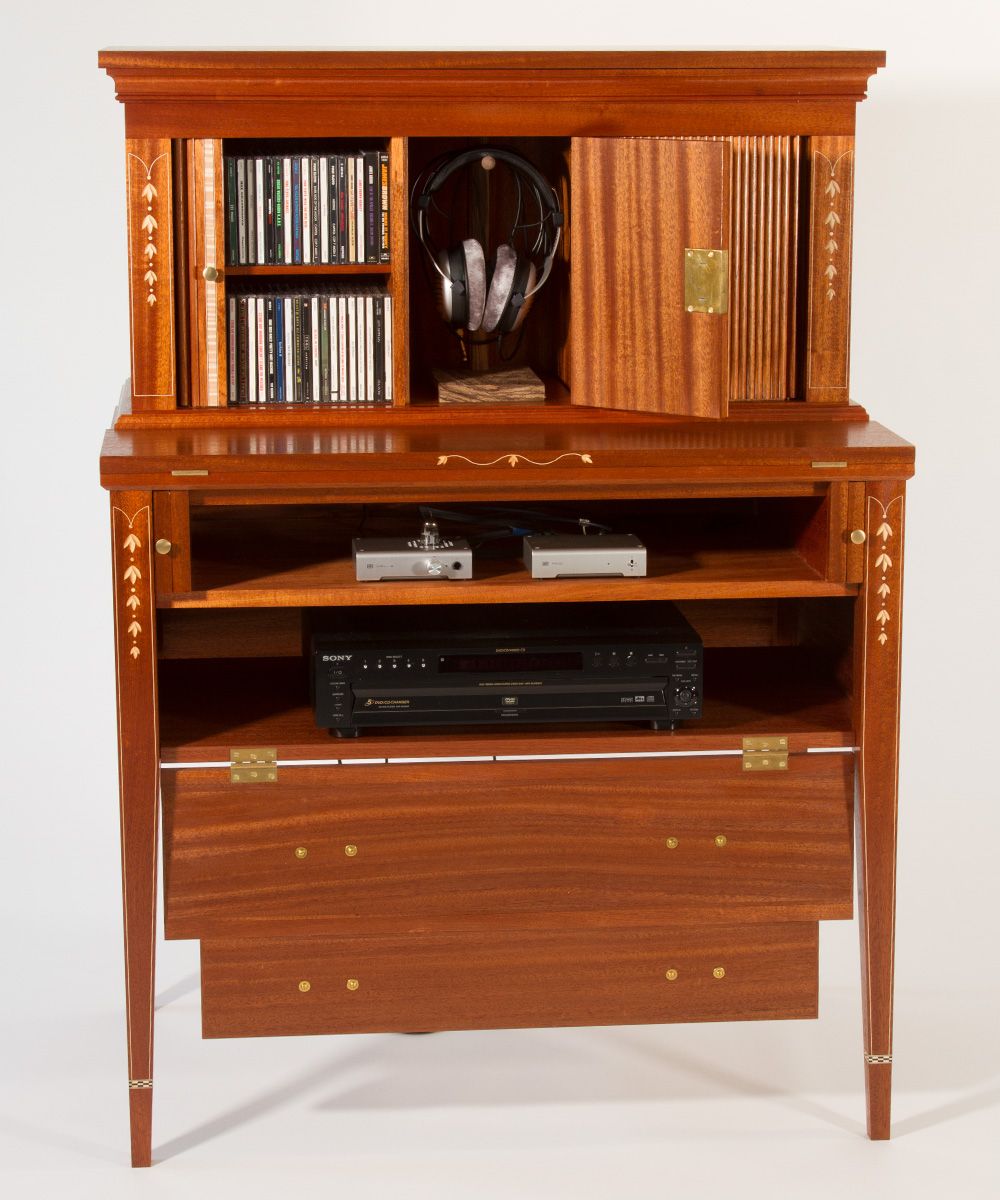 Updated Tambour Desk - FineWoodworking