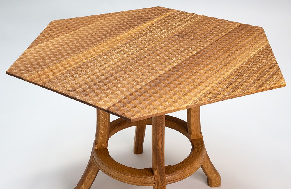 Table Pattern Influenced by Rustic English Furniture - FineWoodworking