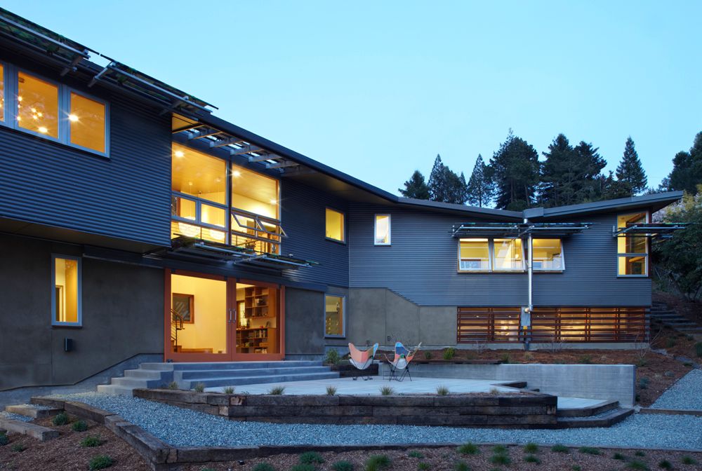 A Contemporary Water-Collecting Home - Fine Homebuilding
