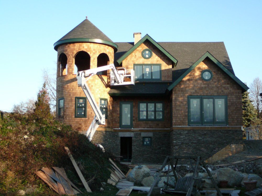 Shingle Style with Tower - Fine Homebuilding