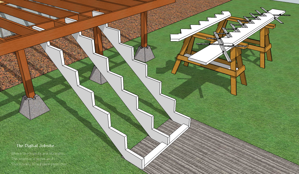How To Assemble Deck-Stair Stringers - Fine Homebuilding