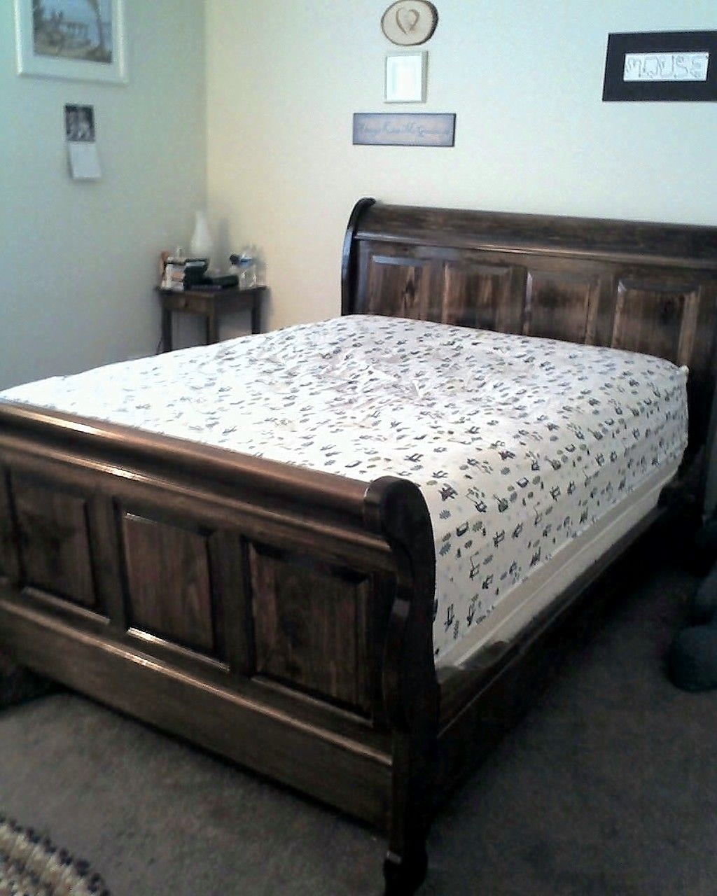 Sliegh Bed - FineWoodworking