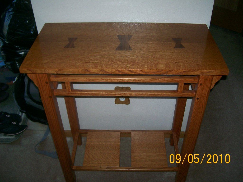 Hall Table - FineWoodworking