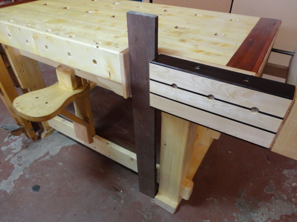 TWIN SCREW VISE AND BENCH - FineWoodworking