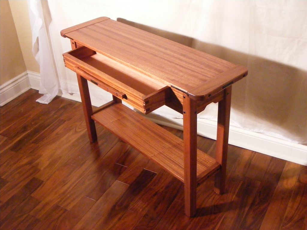 Greene and Greene hall table - FineWoodworking