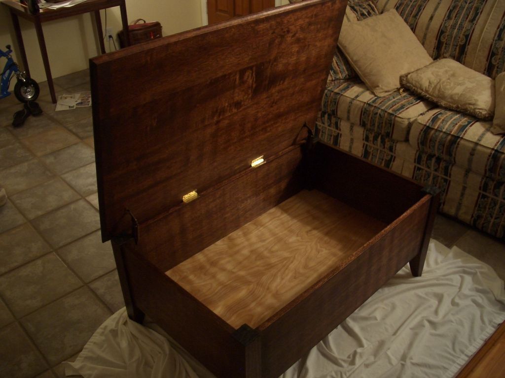 Coffee Table from mahogany reclaimed from church pews in Hawaii ...