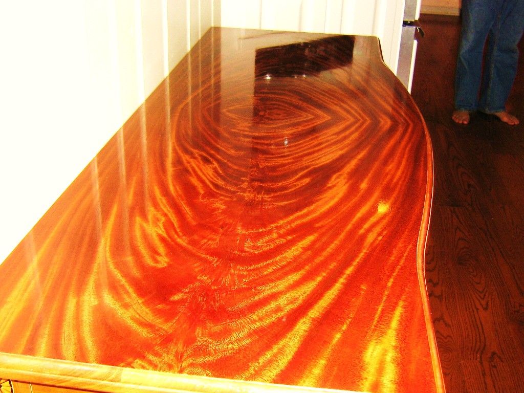 Serpentine Front Hall Table - FineWoodworking