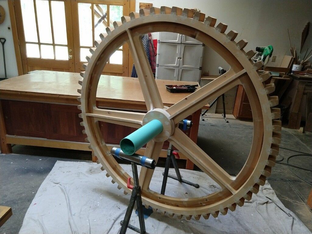 Industrial Wooden Gear - FineWoodworking