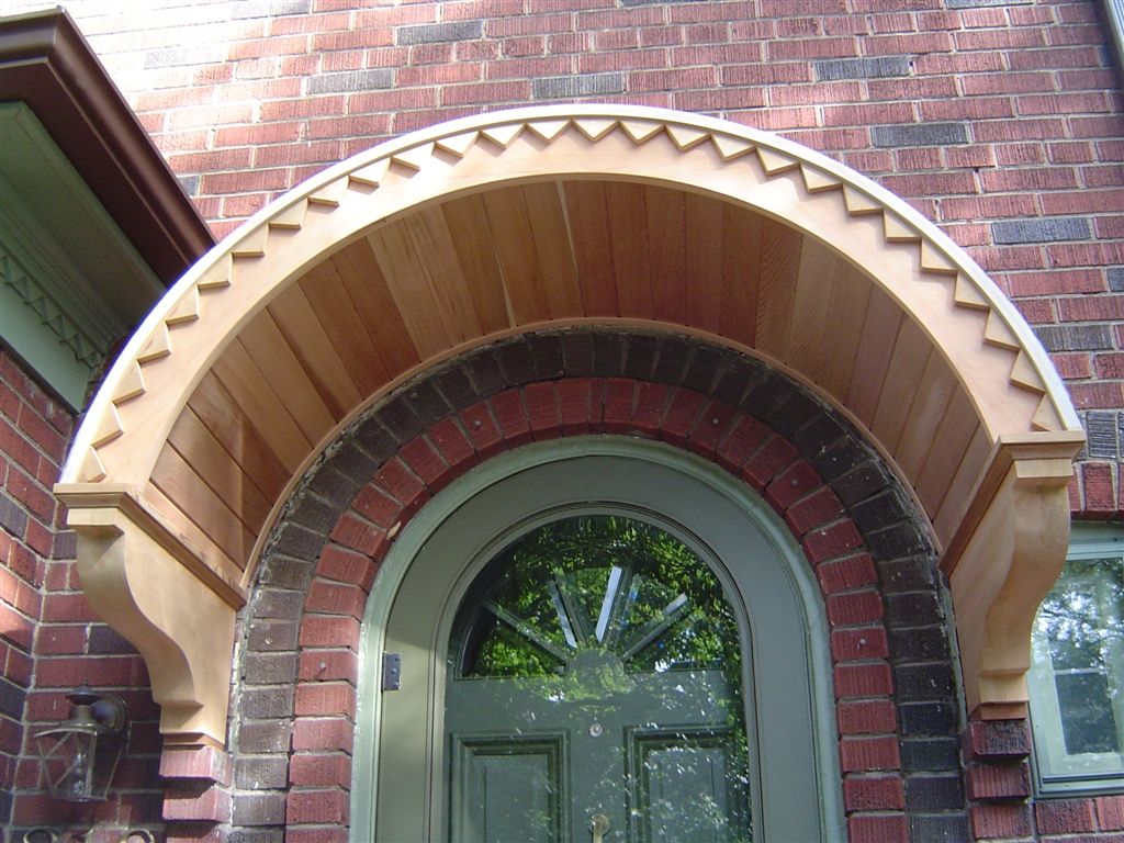 Portico with Corbels - Fine Homebuilding