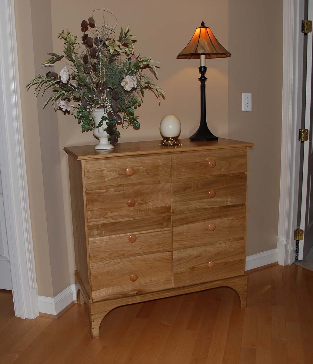 Chestnut one-off on Norm Abrams' Shaker Chest of Drawers - FineWoodworking