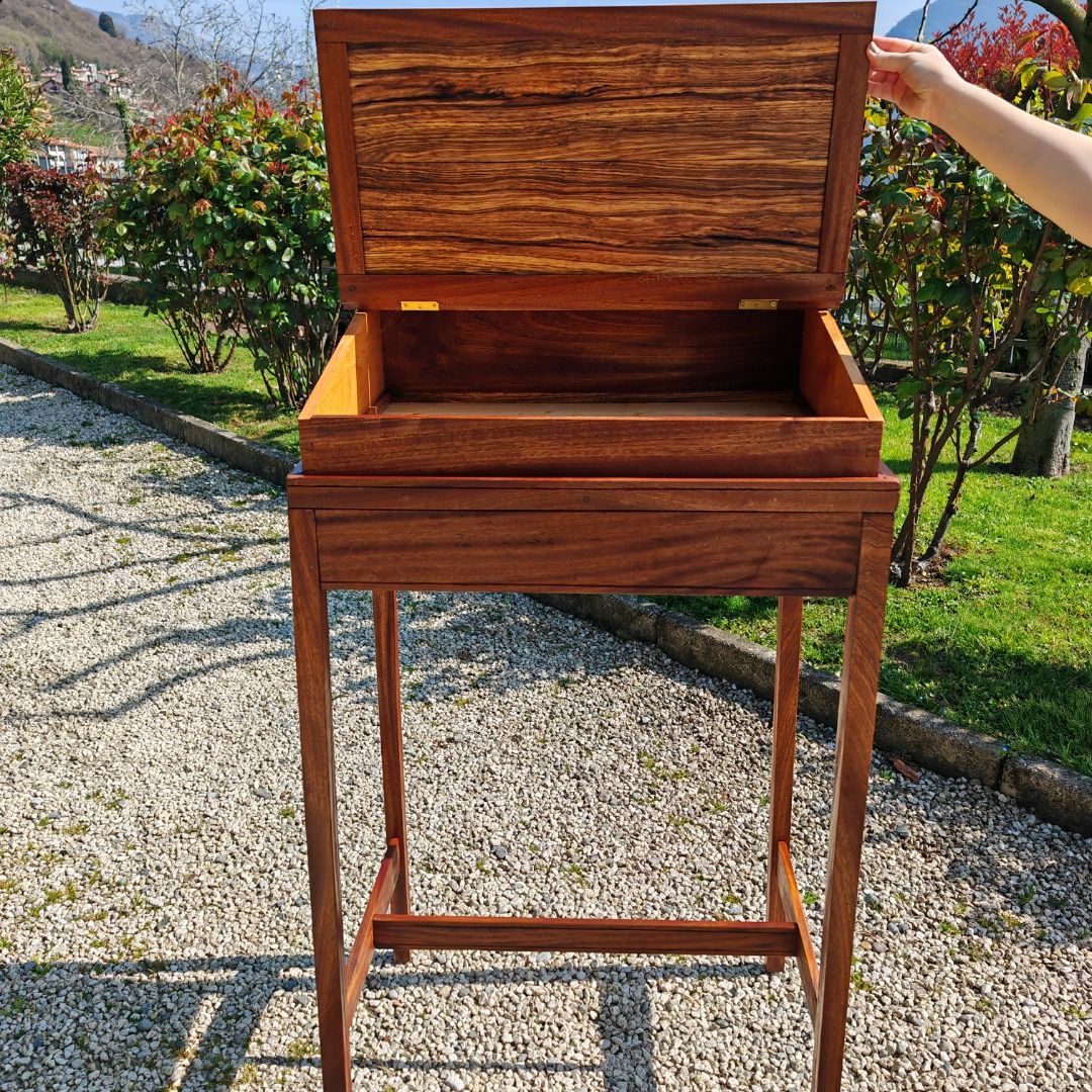 Standing Desk made with hand tools only - FineWoodworking