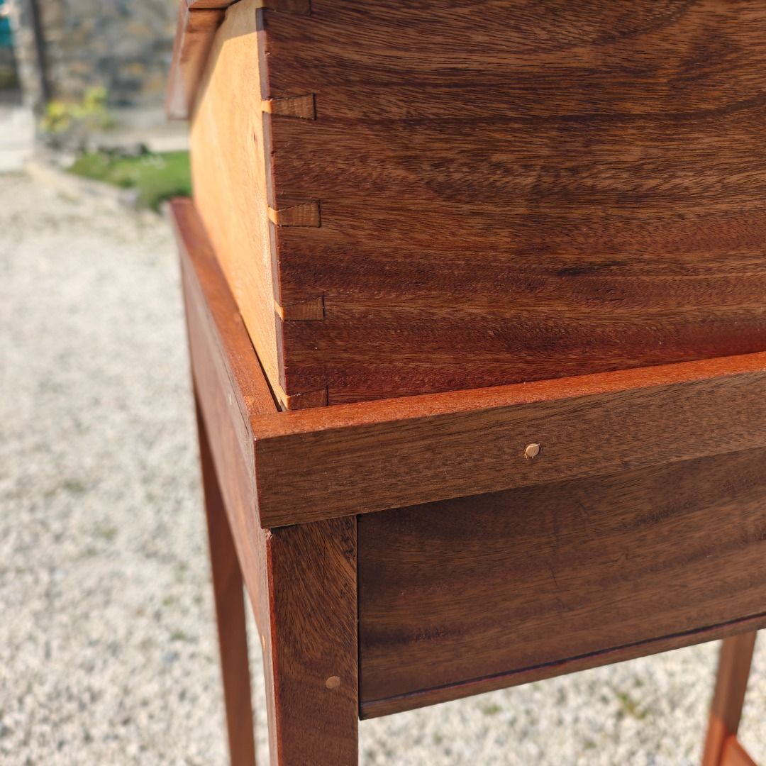 Standing Desk made with hand tools only - FineWoodworking