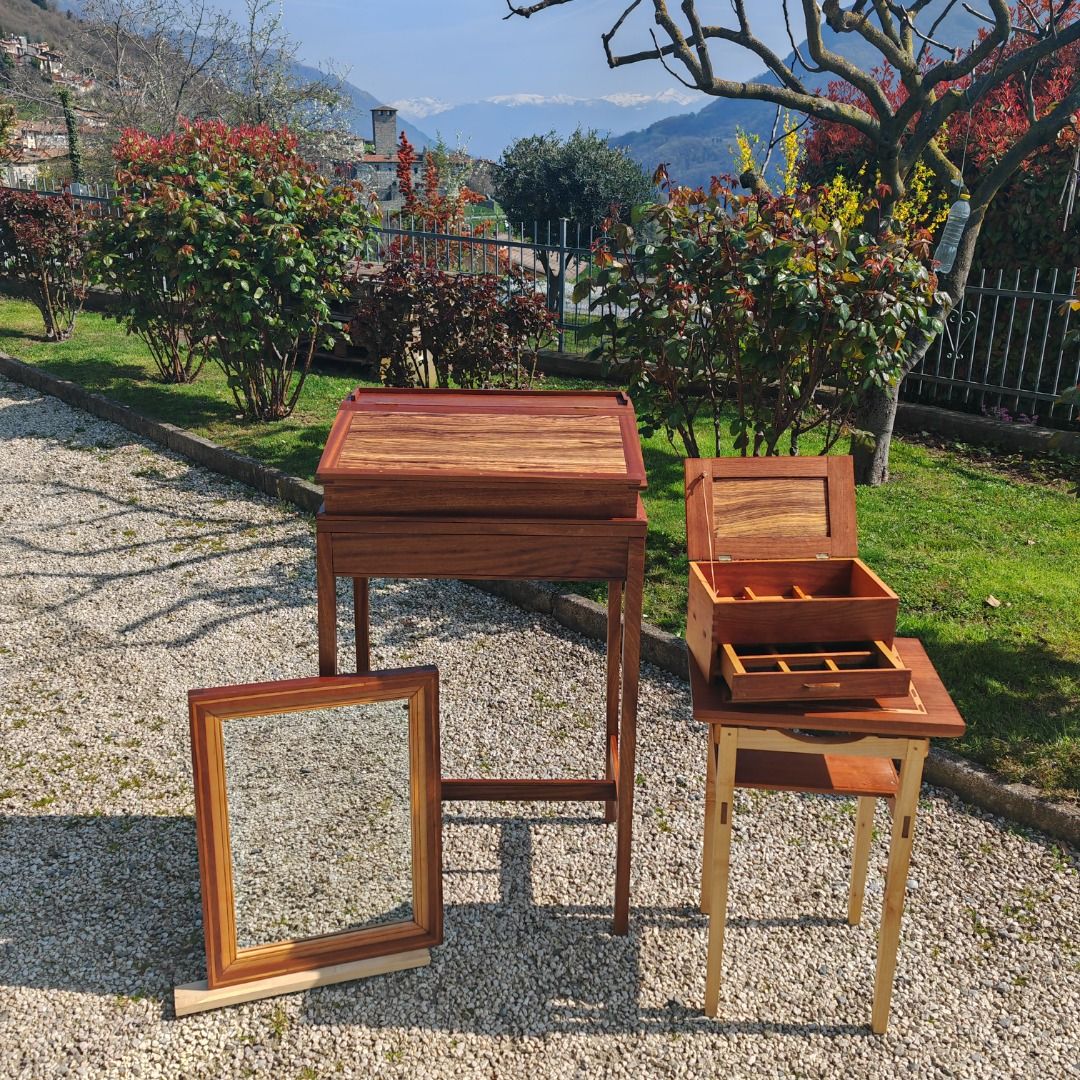Standing Desk made with hand tools only - FineWoodworking