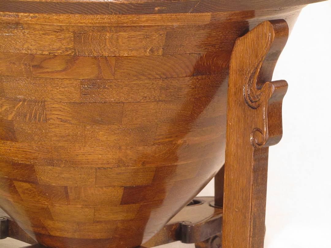 Charles Rohlfs Coal Hod Inspired Coffee Table - FineWoodworking