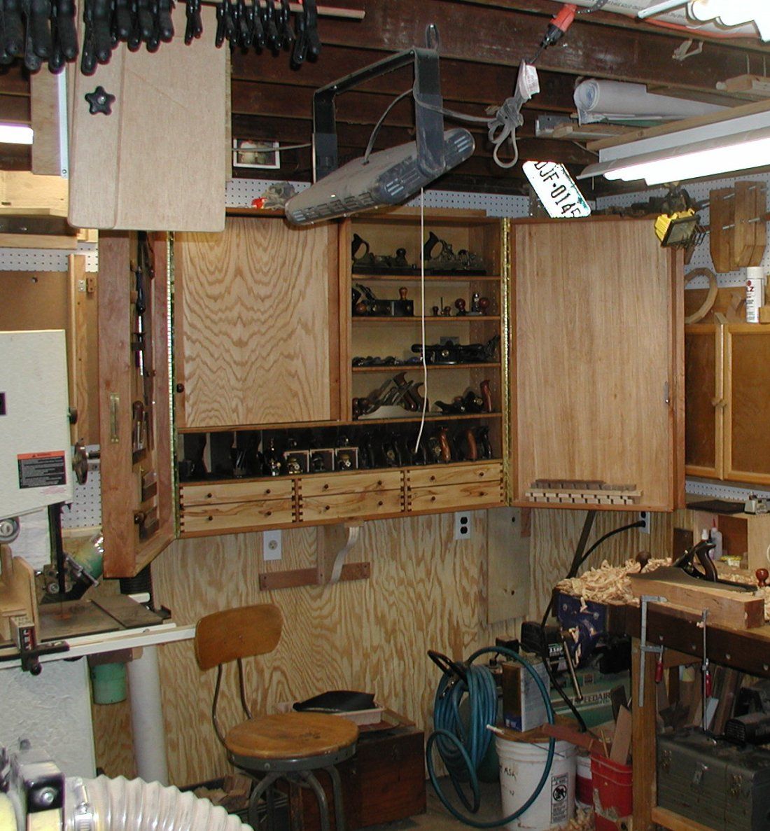 Wall mounted hand tool cabinet - FineWoodworking
