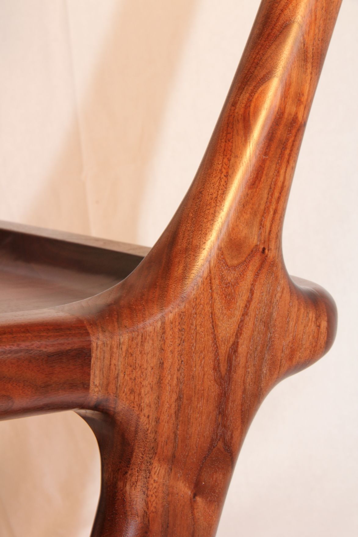 Sculpted Low-Back Chair with a twist - FineWoodworking