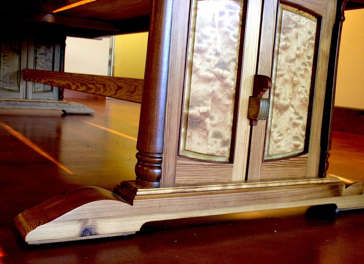 Reclaimed Pine Conference Table - FineWoodworking