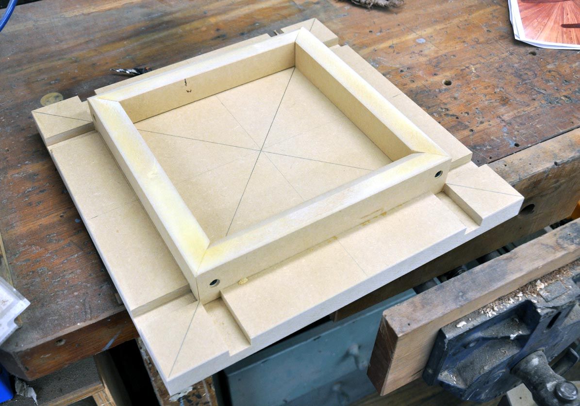a pretty good mitered frame gluing jig - FineWoodworking