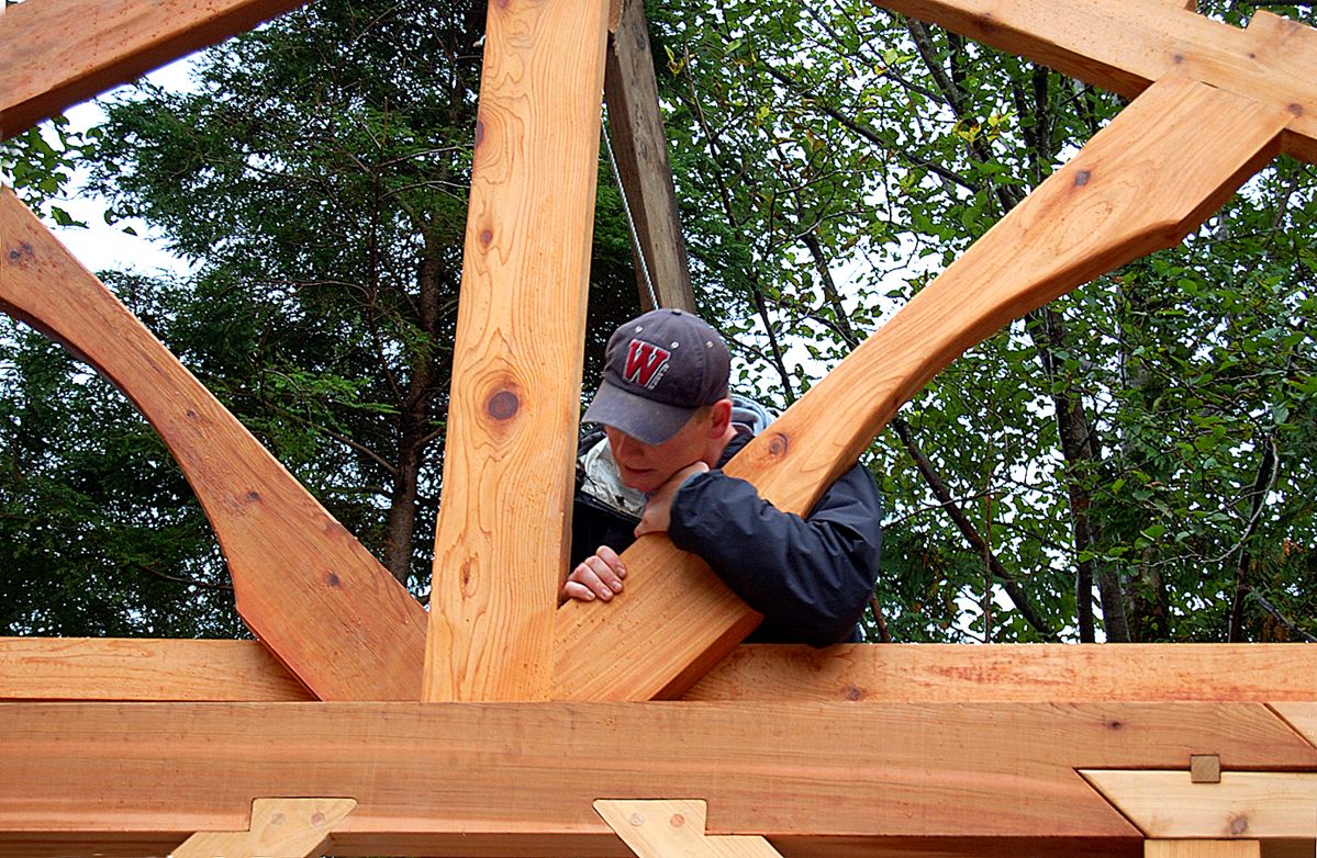 Alaskan Timber-Frame Workshop - Fine Homebuilding
