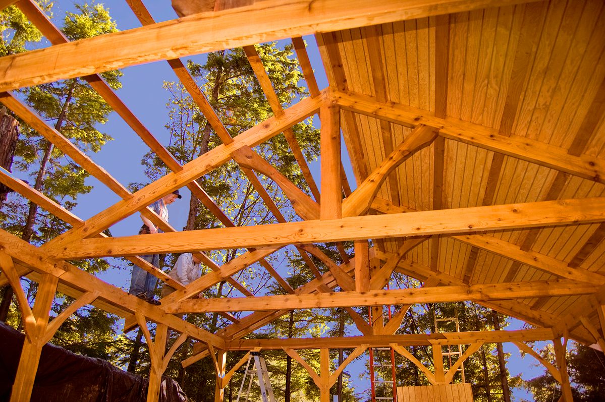 Alaskan Timber-Frame Workshop - Fine Homebuilding