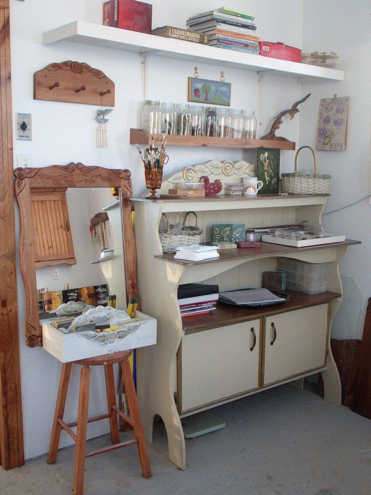 My workshop by Eugenie Woodcraft - FineWoodworking