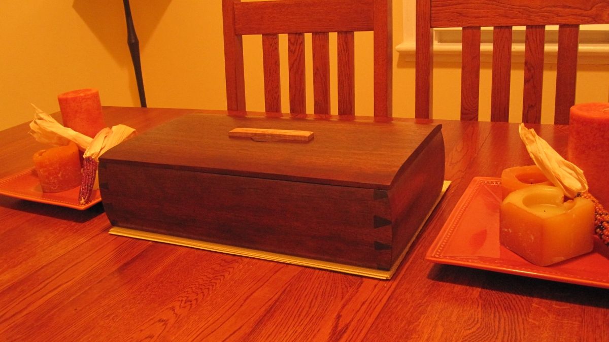 Walnut Candle Box - FineWoodworking