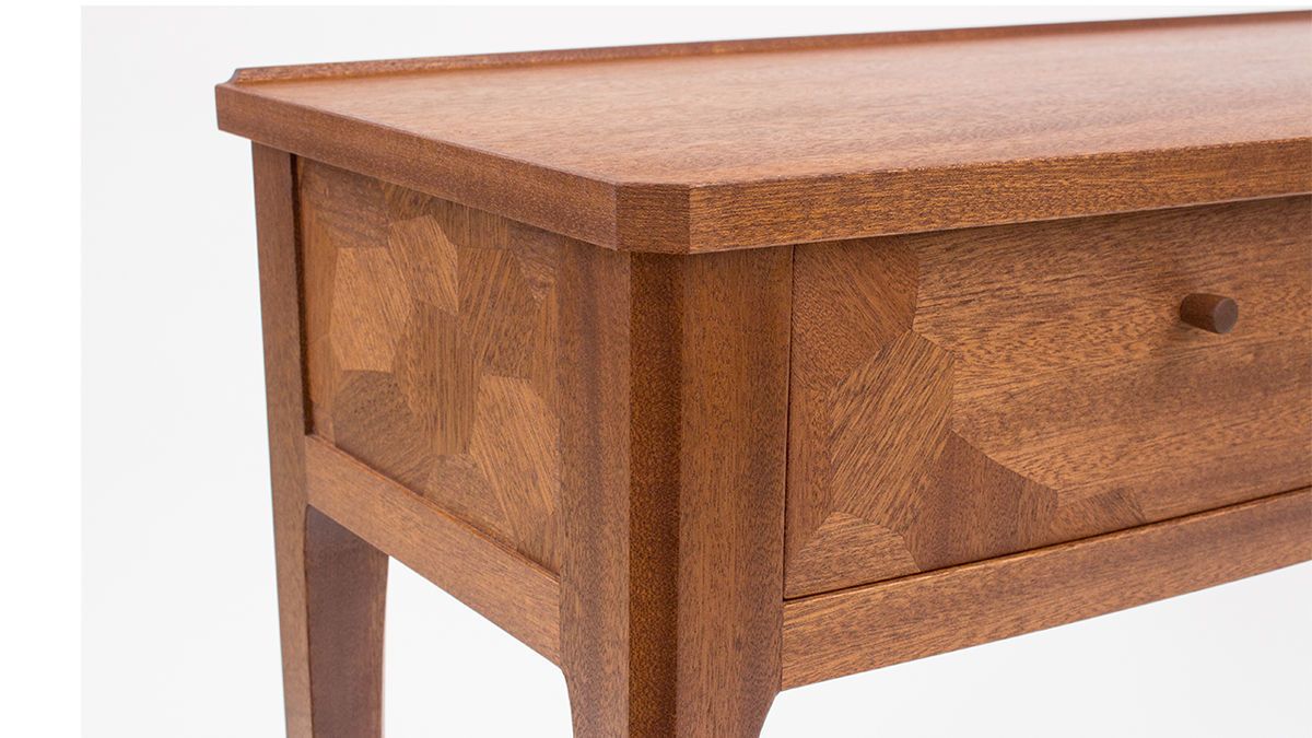 Sapele Console Table - FineWoodworking