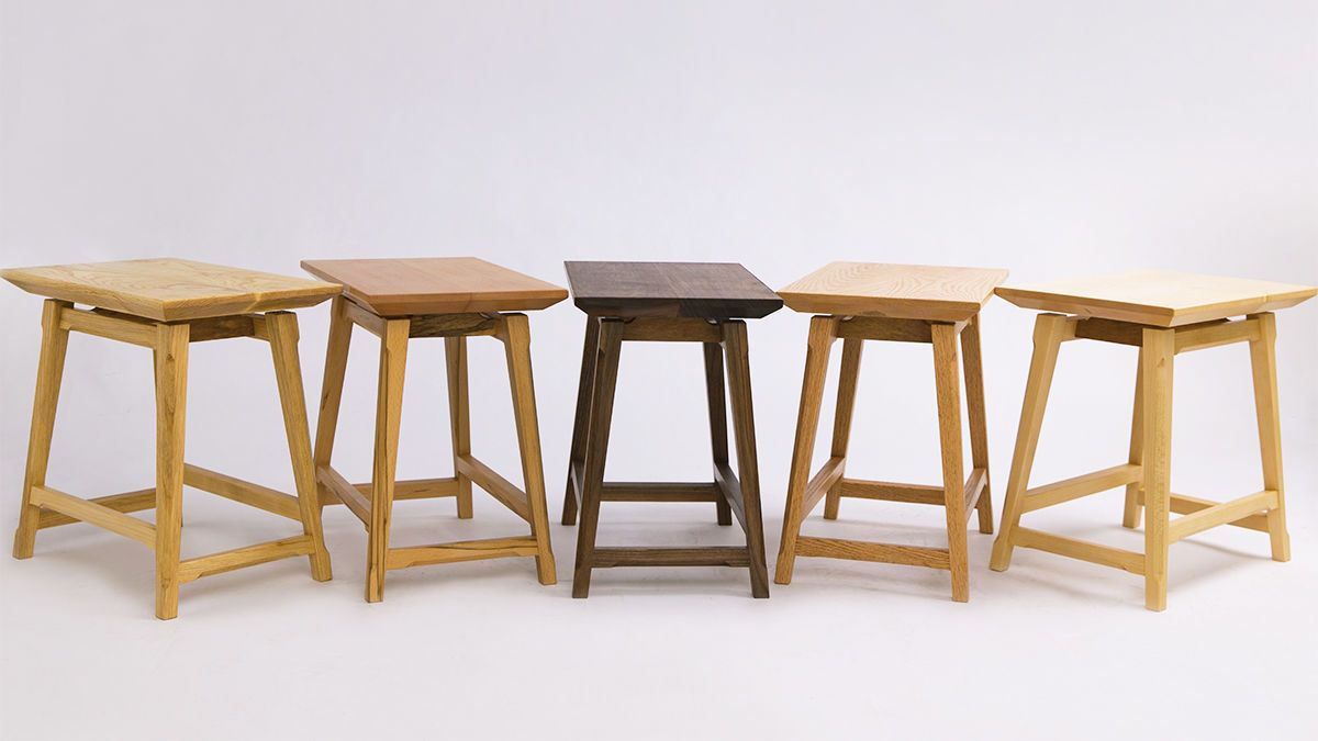 W275- Chinese-Inspired Red Oak Stool - FineWoodworking