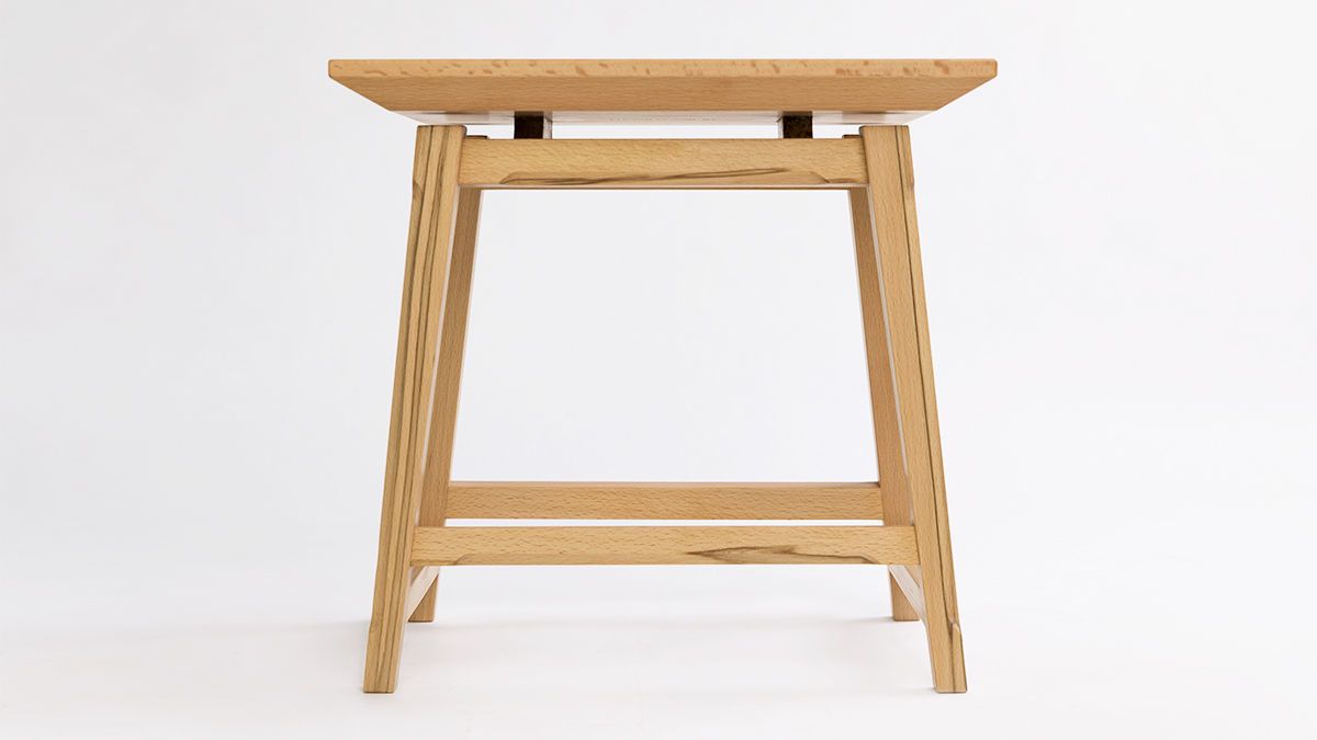 W275- Chinese-Inspired Red Oak Stool - FineWoodworking