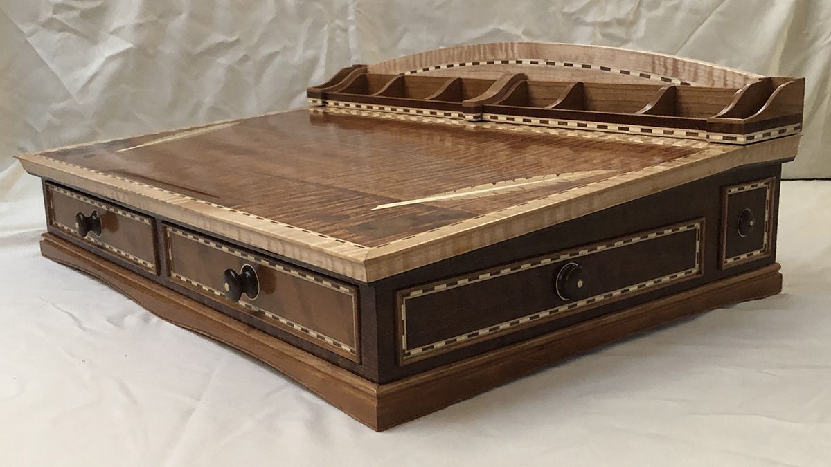 Lap Desk Sits on Civil War Campaign Table - FineWoodworking