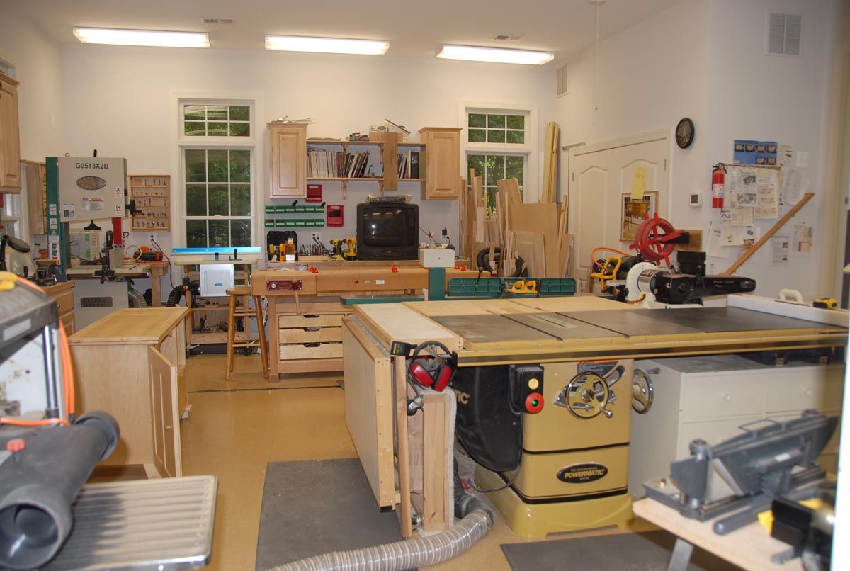 Combined Shop and Pool House - FineWoodworking
